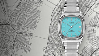 Timex® Automatic 1983 E Line 34mm Stainless Steel Expansion Band Watch ...