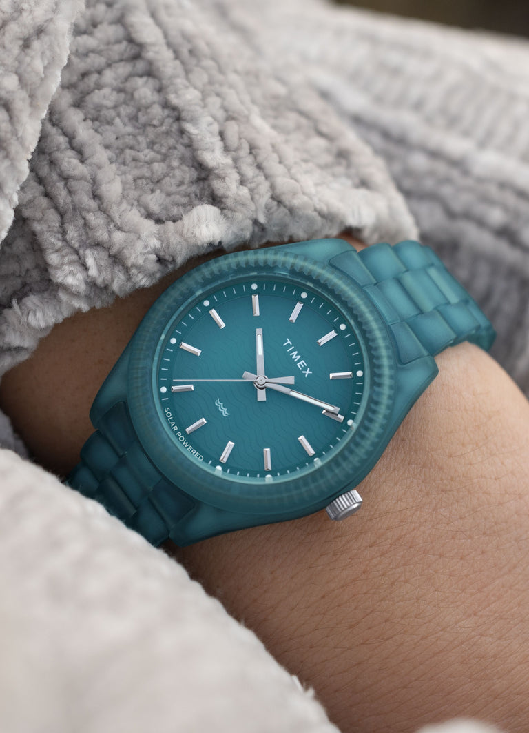 Timex Legacy Ocean 37mm Recycled Plastic Bracelet Watch - TW2W56400 ...