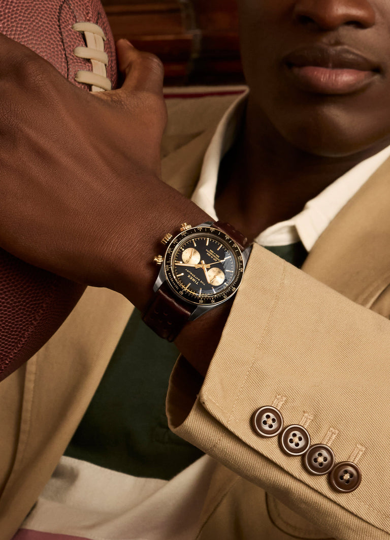 Waterbury Heritage Chronograph 39mm Leather Strap Watch - TW2Y24100 ...