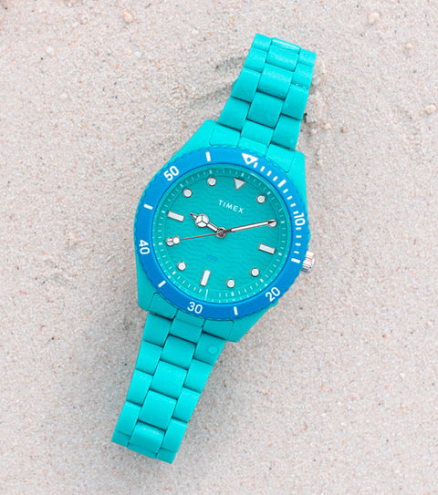 Timex Legacy #tide™ 37mm Recycled Plastic Bracelet Watch - TW2Y04700 ...