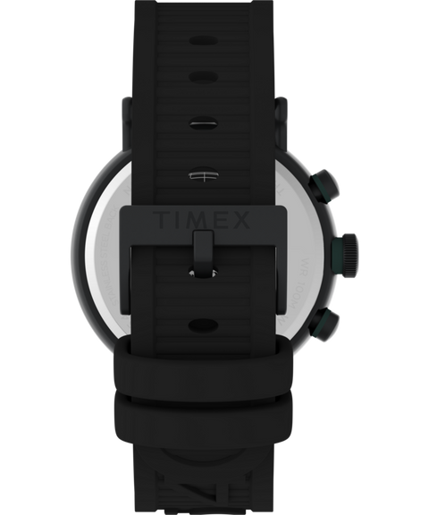 Timex Standard Tachymeter Chronograph 43mm Eco-Friendly Resin Strap Wa ...