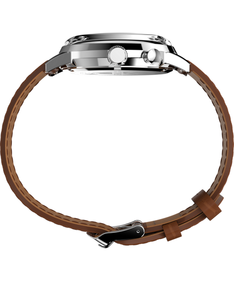 Marlin® Moon Phase 40mm Leather Strap Watch - TW2W51000 | Timex EU