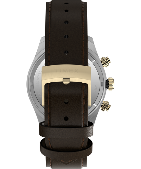 Waterbury Heritage Chronograph 39mm Leather Strap Watch - TW2Y24100 ...