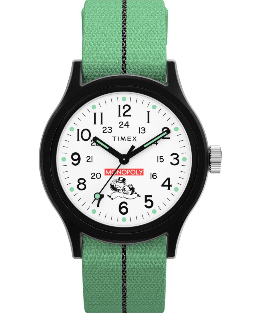 Monopoly x Timex MK1 36mm Fabric Strap Watch - TW2Y47100 | Timex EU